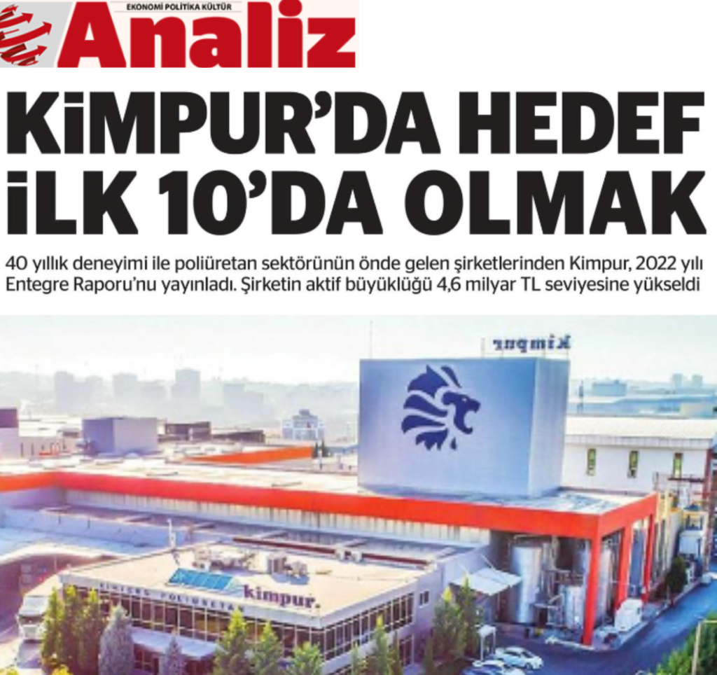 Kimpur - Kimteks Poliüretan Sistemleri