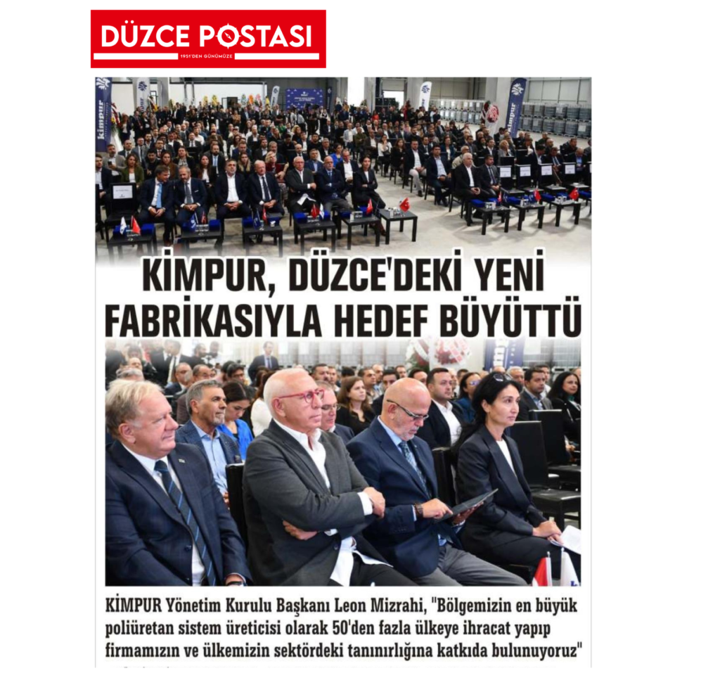 Kimpur - Kimteks Poliüretan Sistemleri