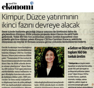 Kimpur - Kimteks Poliüretan Sistemleri